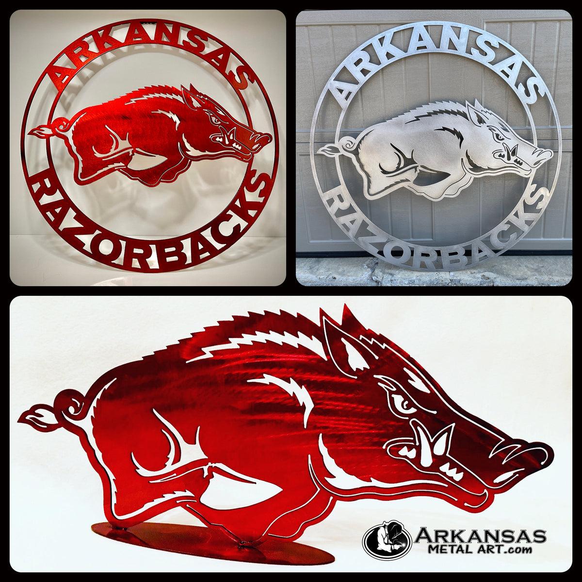 Razorbacks – Arkansas Metal Art