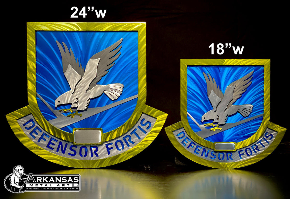 USAF Defensor Fortis, Air Force – Arkansas Metal Art