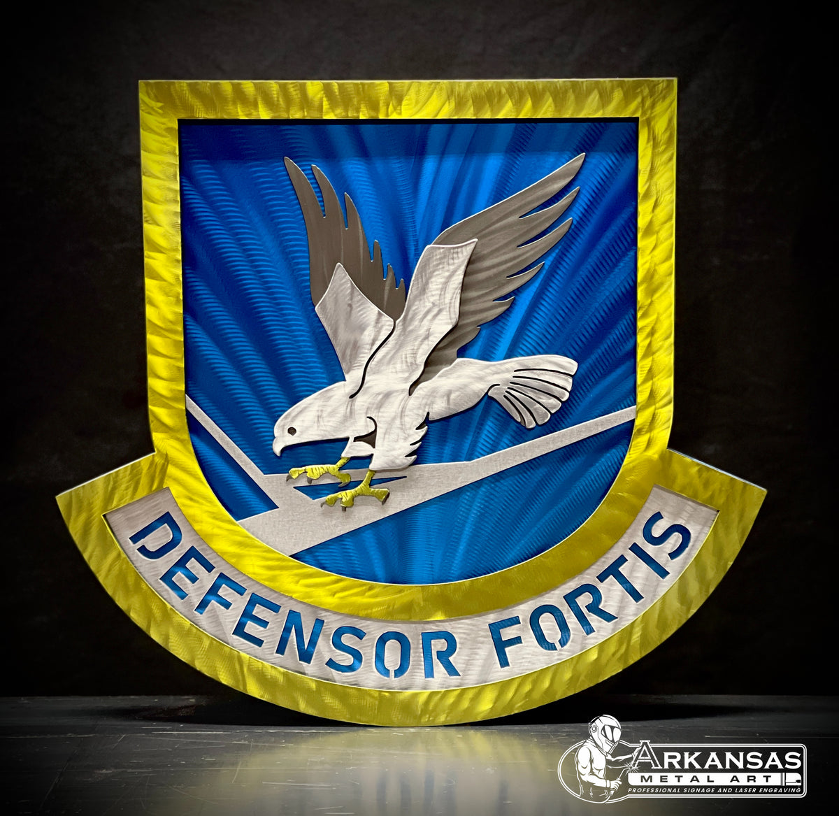 USAF Defensor Fortis, Air Force – Arkansas Metal Art