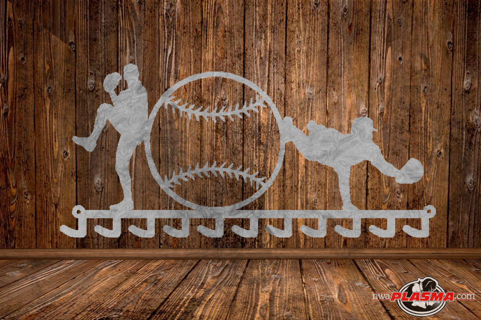 CUT READY, Baseball Ribbon Holder, SVG, DXF – Arkansas Metal Art